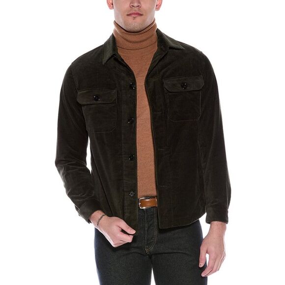 Hugo Boss | Jackets & Coats | Boss Hugo Boss Mens Corduroy Shirt Jacket ...